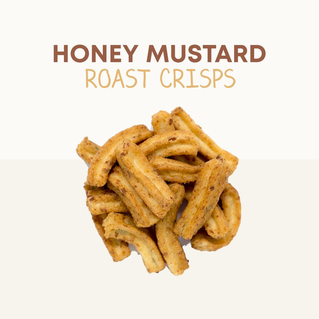 (Carton of 100) Honey Mustard Soy Crisp (25g) – Boxgreen